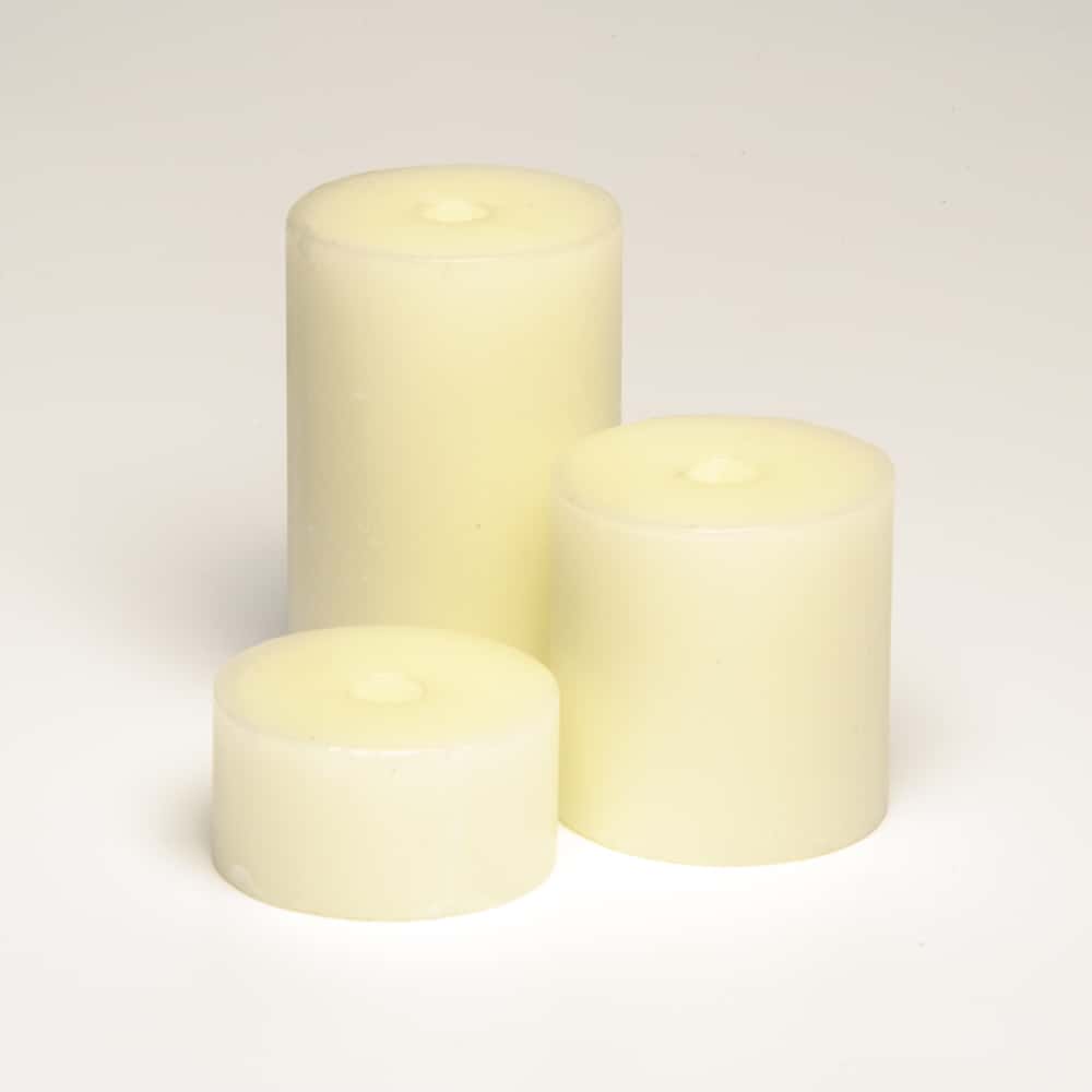 3 x 9 Ivory Wax Melted Candle Holder SCH1872